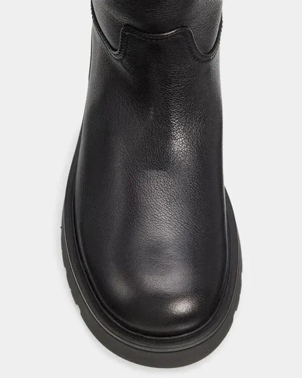 STUART WEITZMAN Ren Knee-high Lug Sole Leather Boots