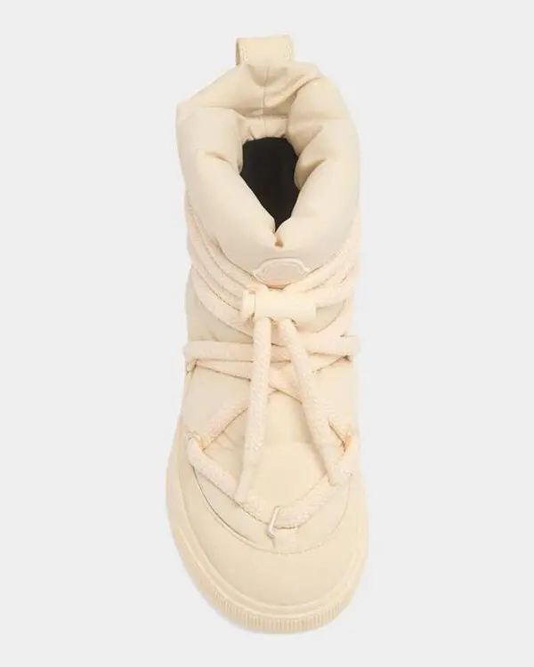 Moncler Altive Mid Snow Boots - Light Beig