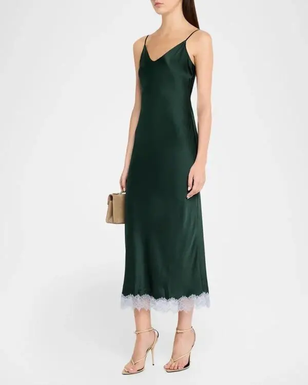 Sablyn Taylor Silk Slip Dress