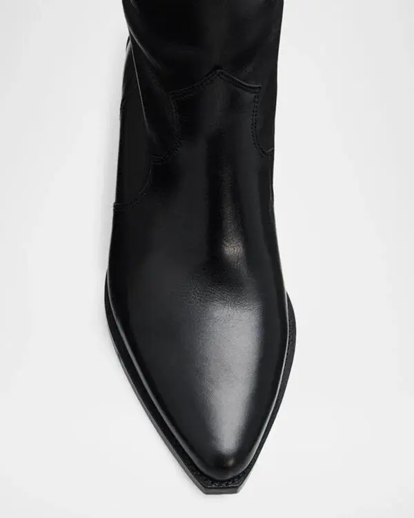 Isabel Marant Étoile 40mm Denvee Leather Western Boots
