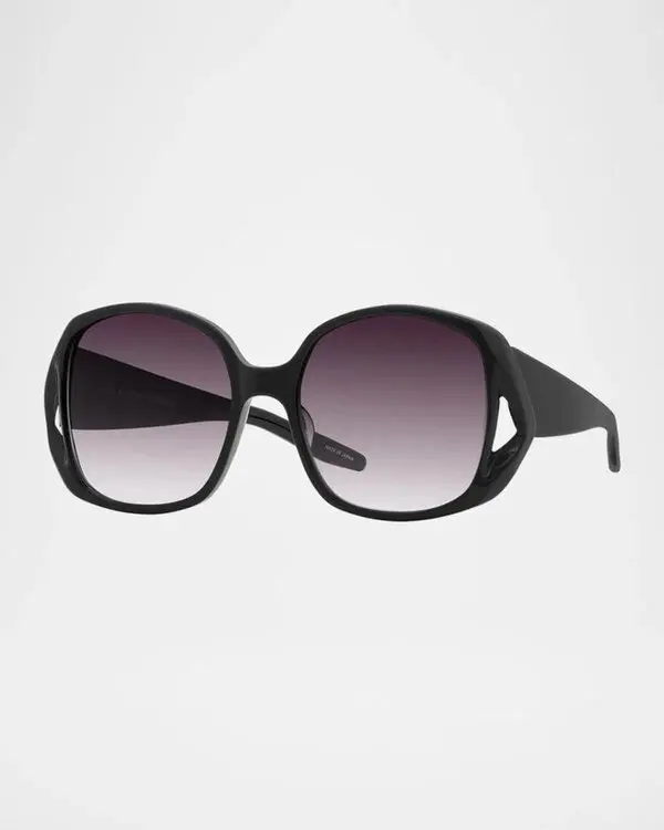 Barton Perreira X 007 Shade Round Acetate Sunglasses