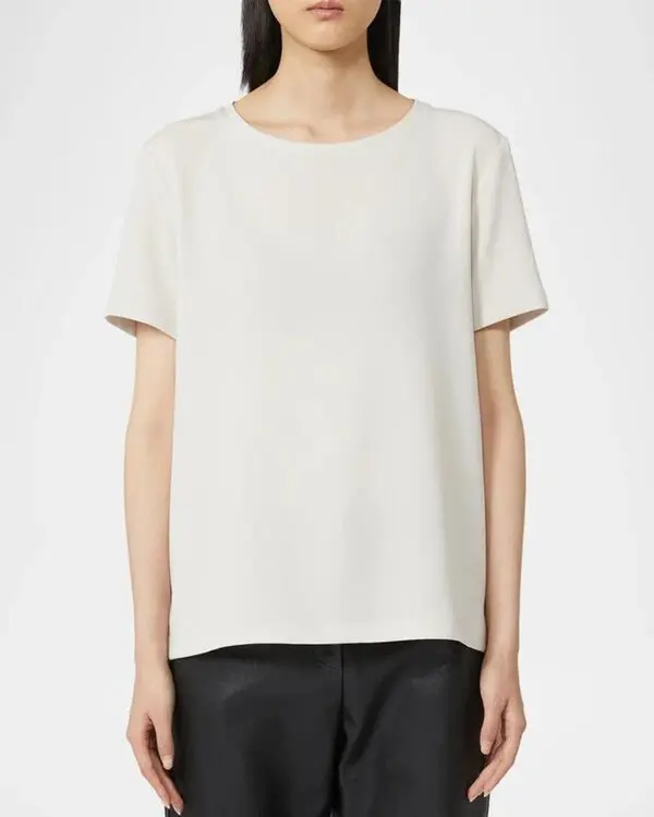 Max Mara Crewneck T-shirt - Ivory