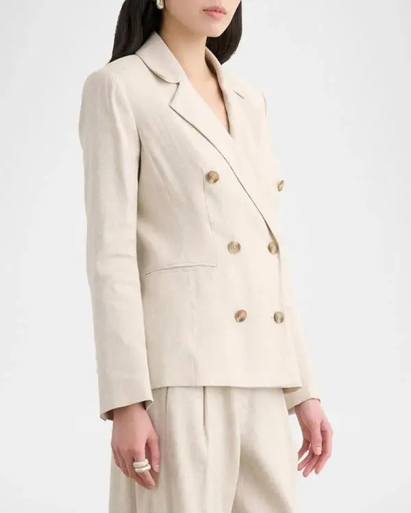TOCCIN Jazmin Double-breasted Blazer