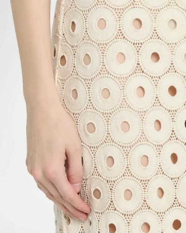 JBQ Maud Crochet Maxi Skirt