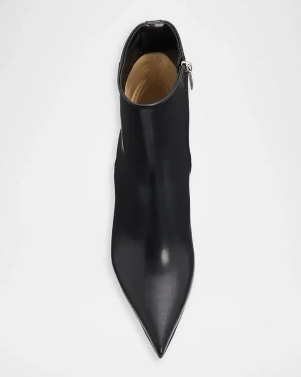 JIMMY CHOO Frankie 65mm Leather Ankle Boots