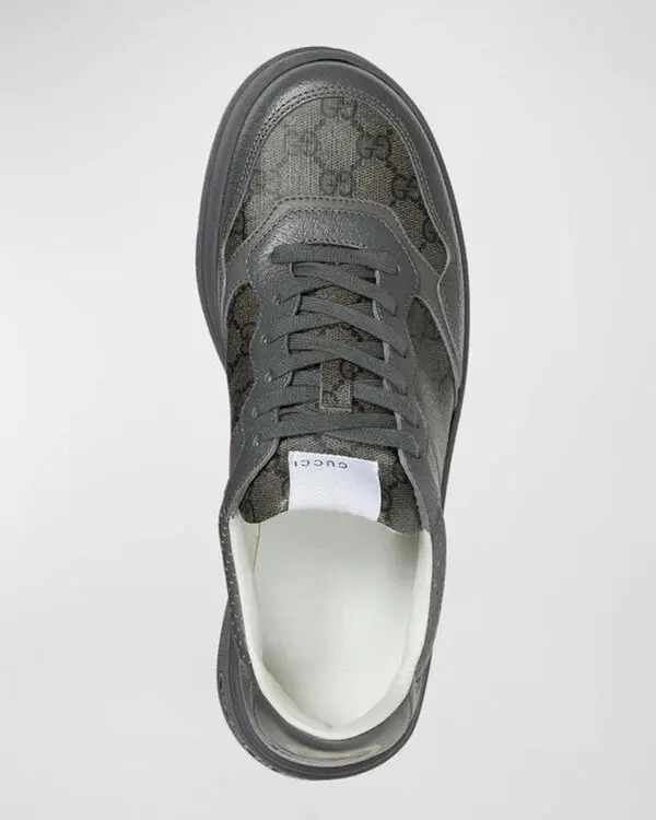 Gucci Apos;s Chunky B Gg Supreme Low-top Sneakers