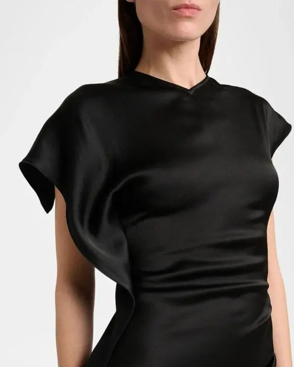 Victoria Beckham Midi Dress - Black