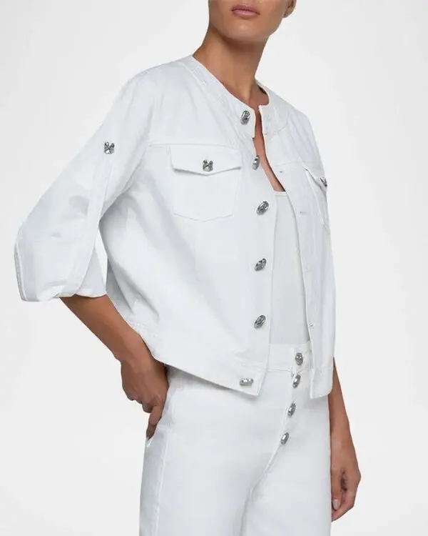 L & APOS;AGENCE Anouk Jean Jacket