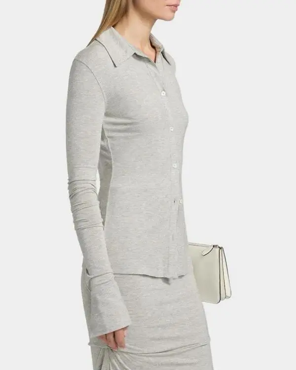 TOTEME Fitted Jersey Shirt