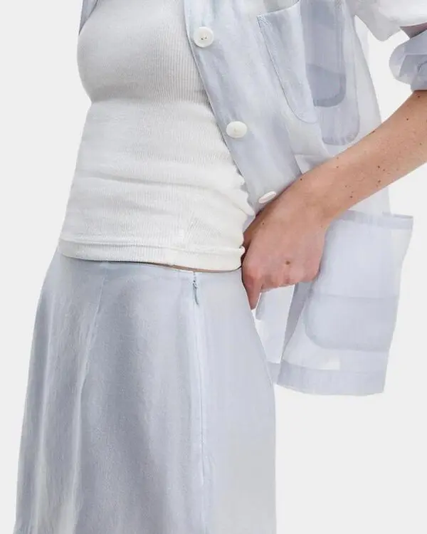 Rag & Bone Piper Organza A-line Miniskirt