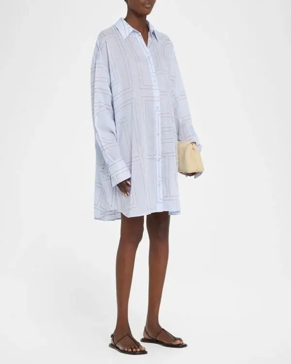 TOTEME Long Summer Shirtdress