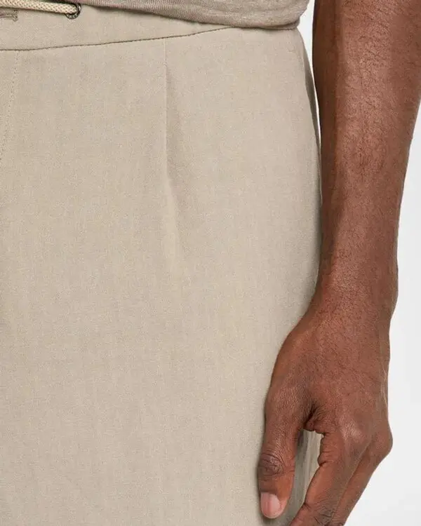 Giorgio Armani Linen Drawstring Pants