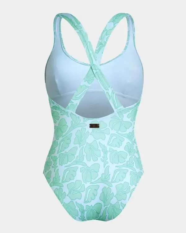 Vilebrequin Seashell-print Jersey One-piece Swimsuit - Blanc