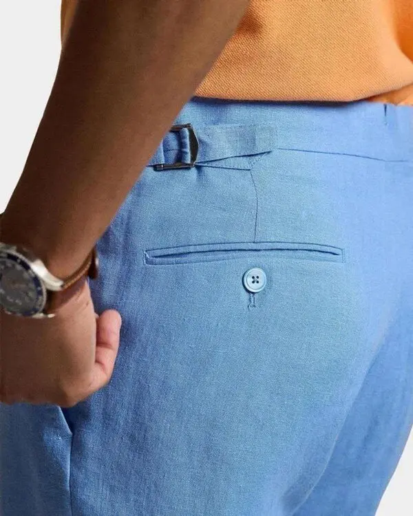 Polo Ralph Lauren Apos;s Solid Linen Pants