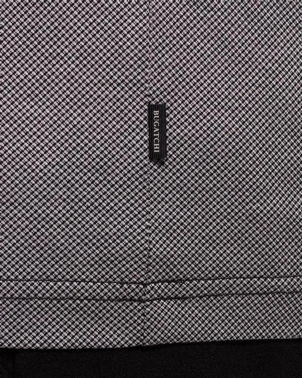 Bugatchi Apos;s Micro-check Jersey Performance T-shirt