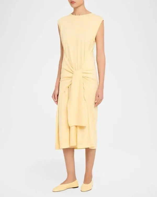 TOTEME Tie-waist Jersey Dress
