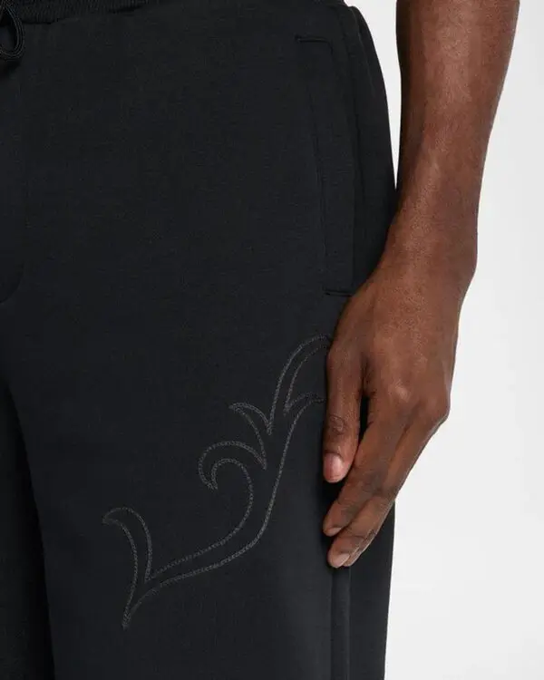AVIREX X Wrangler & Apos;s Graphic-print Jogger Pants - Black