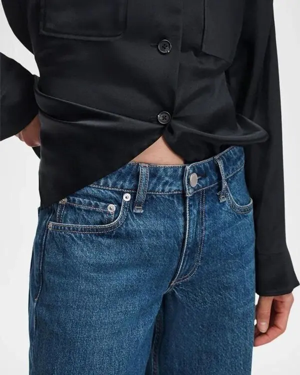 Rag & Bone Cam Ankle Straight Jeans