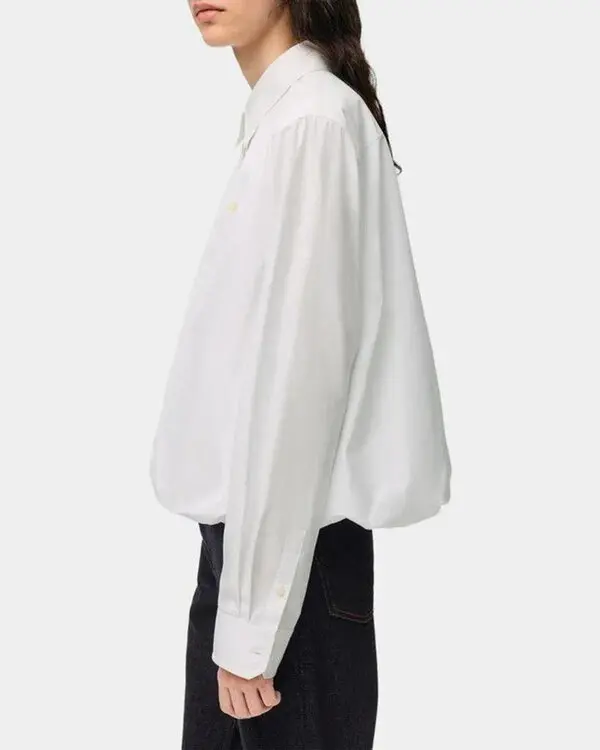 Loewe Logo Cotton-blend Shirt