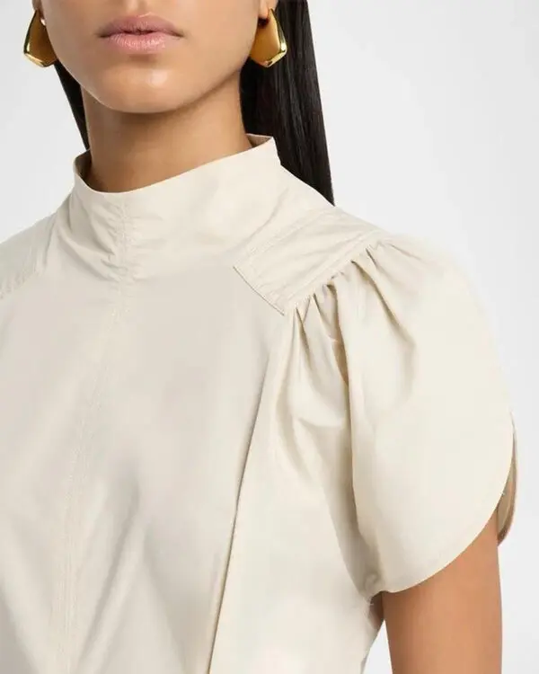 3.1 Phillip Lim A-line Tulip-sleeve Midi Dress