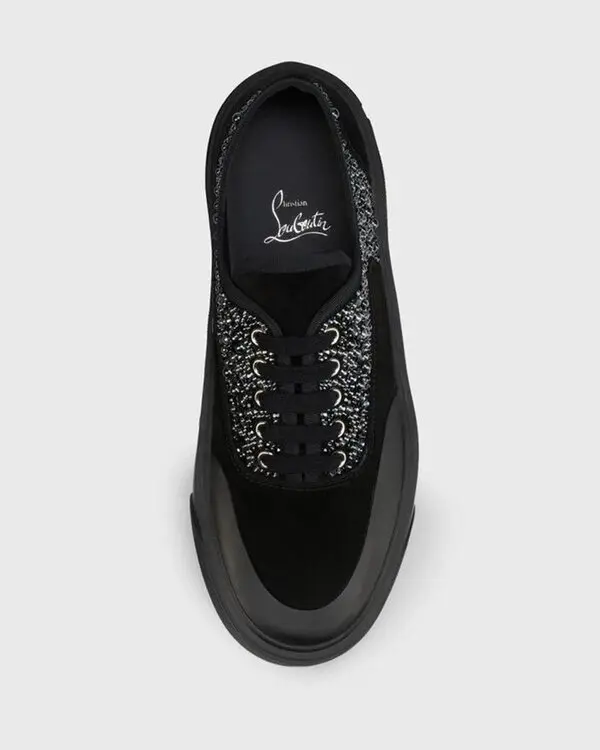 CHRISTIAN LOUBOUTIN Apos;s Tactical Skate Red Sole Low-top Sneakers
