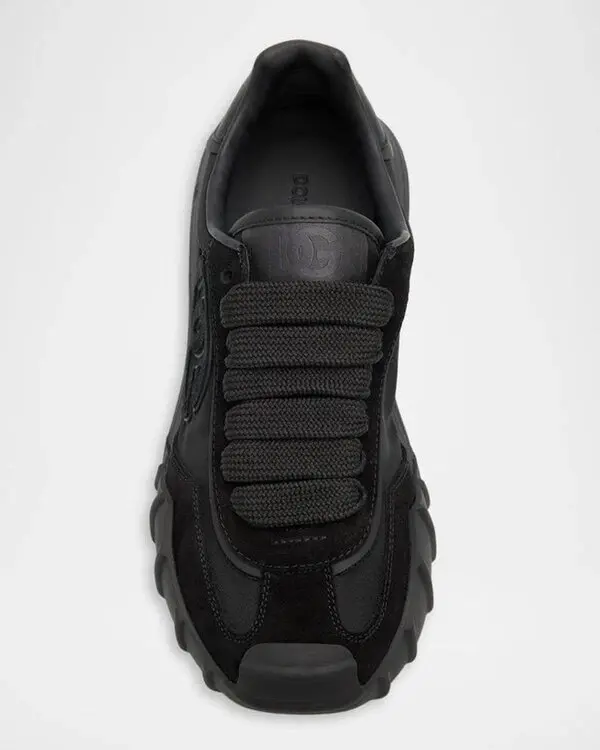 Dolce & Gabbana Apos;s Dg Nylon & Leather Low-top Athletic Sneakers