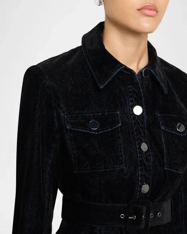 TOCCIN Mercer Denim Shirtdress