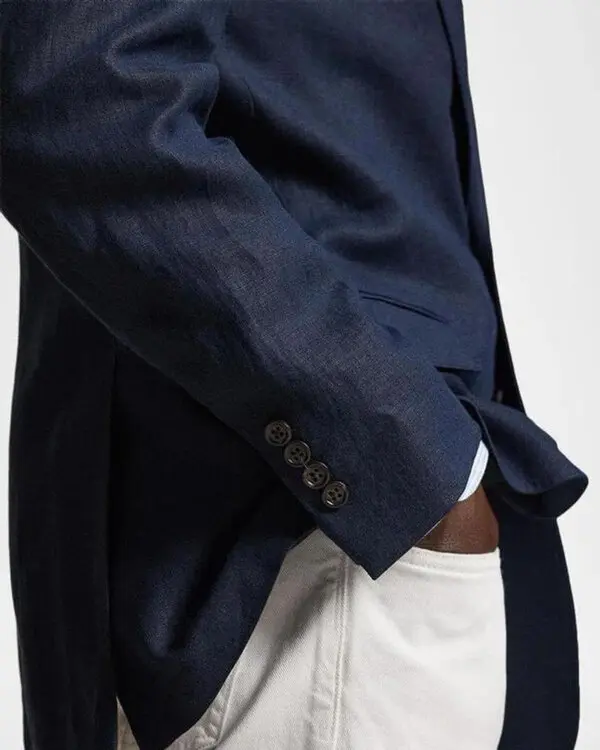 Polo Ralph Lauren Apos;s Soft Tailored-fit Linen Suit Jacket