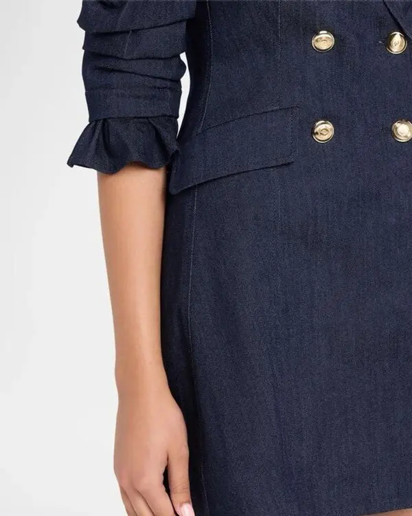Cinq À Sept Bekah Denim Mini Dress