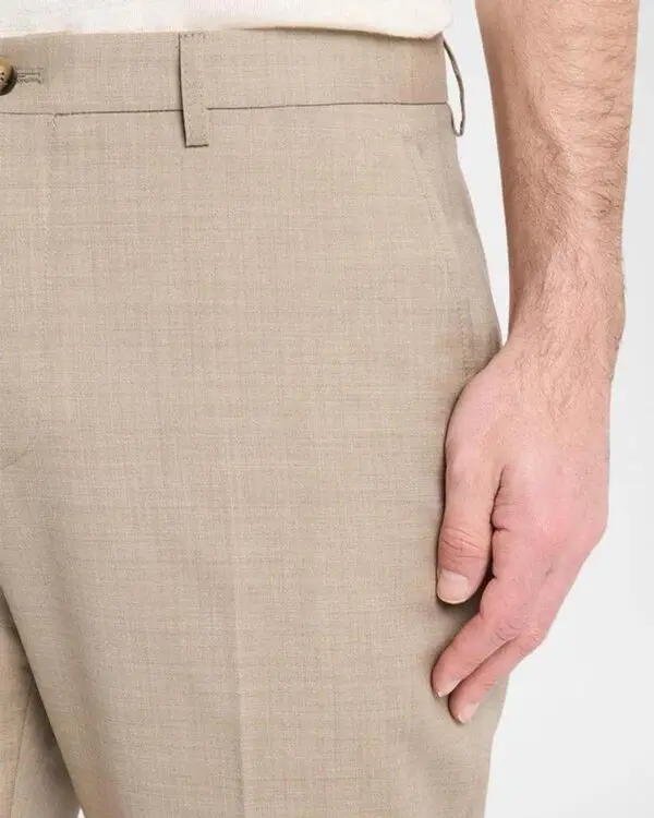 Etro Apos;s Creased Virgin Wool Roma-fit Straight-leg Trousers
