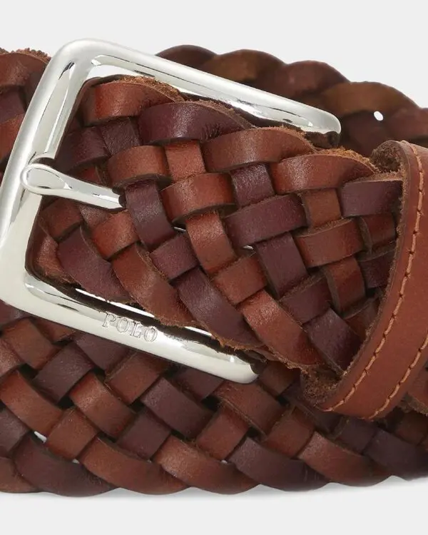 Polo Ralph Lauren Apos;s Westend Braided Leather Belt