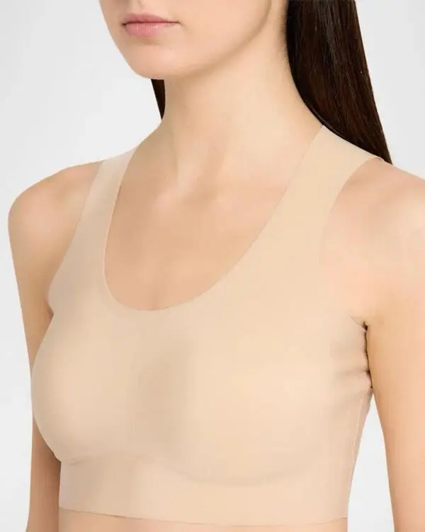 Commando Zone Smoothing Microfiber Bralette - Beige