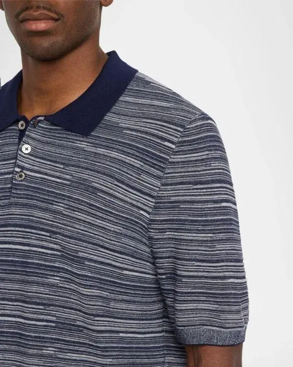 Bugatchi Apos;s Variegated Stripe Polo Shirt