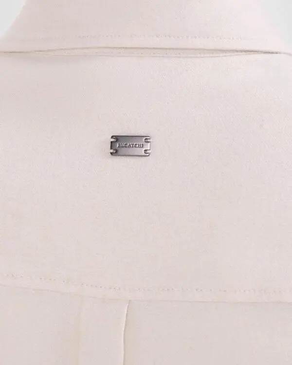 Bugatchi Apos;s Aerolinen Button-front Shirt - Ivory