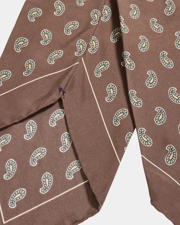 Polo Ralph Lauren Apos;s Pine-motif Silk Neckerchief