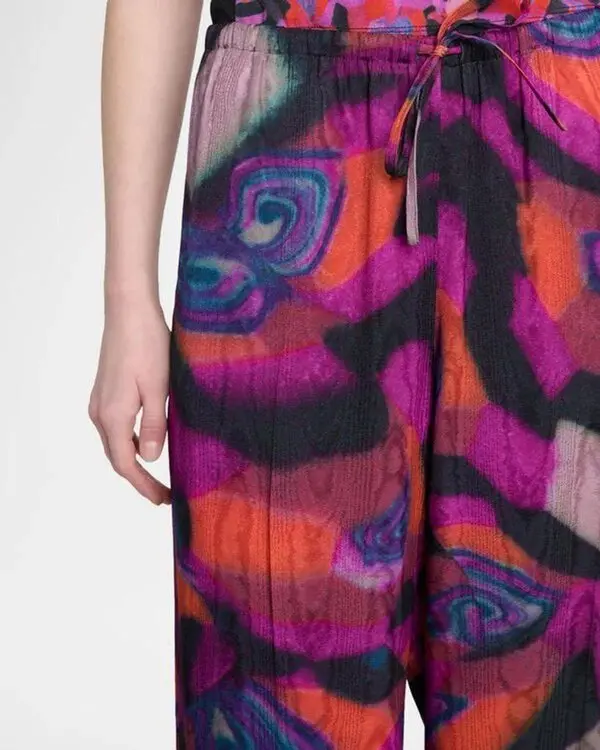 Dries Van Noten Puvis Long Drawstring Pants