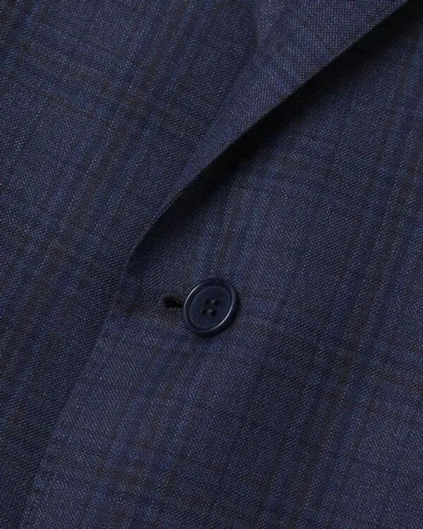 Canali Apos;s Siena Plaid Classic-fit Sportcoat
