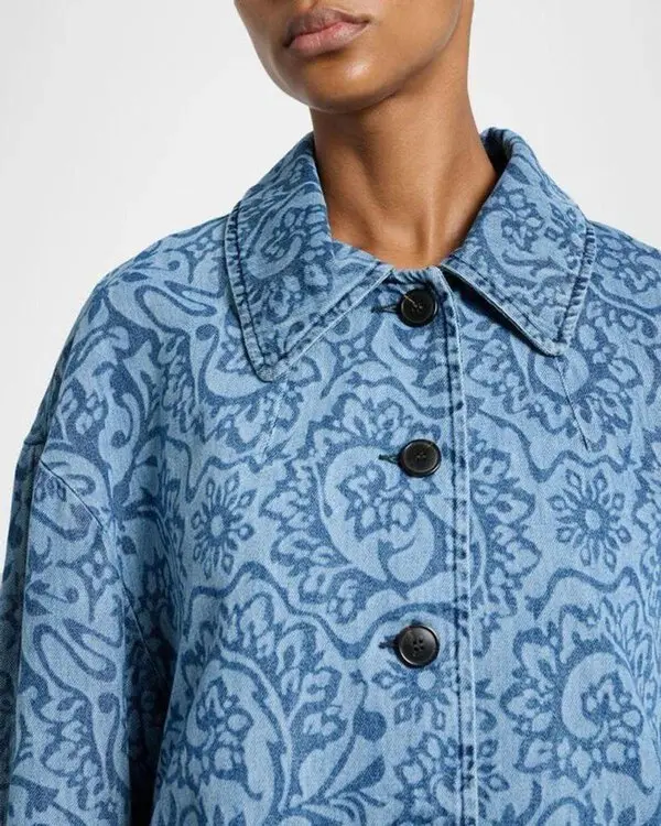 Dries Van Noten Vondero Denim Jacket - Blue