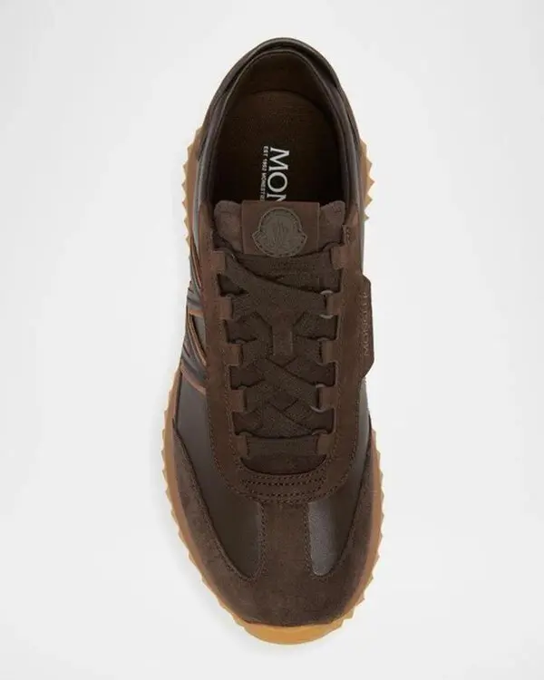 Moncler Apos;s Pacey2 Suede & Nubuck Low-top Sneakers