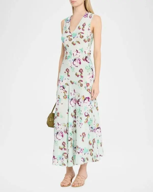 Ulla Johnson Elowen Floral Silk Maxi Dress