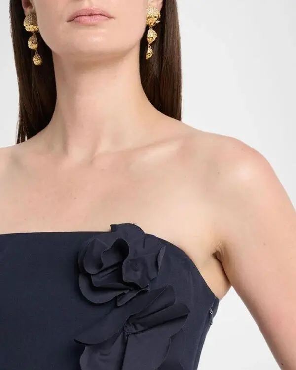 Ramy Brook Zaria Floral Bubble-hem Midi Dress