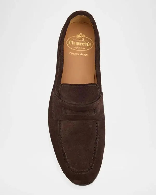 CHURCH & APOS;S Apos;s Milton Suede Penny Loafers