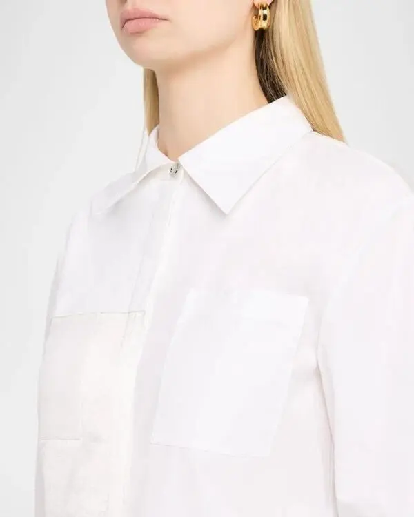 JASON WU X Robert Rauschenberg Collage Patchwork Shirt