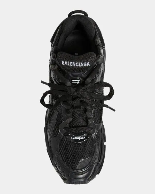 Balenciaga Apos;s Runner Led Mesh & Faux Leather Sneakers