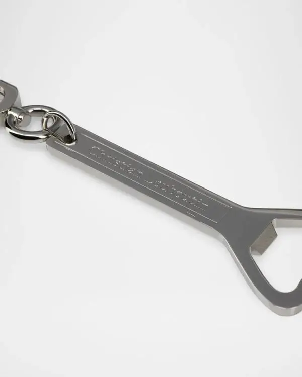 CHRISTIAN LOUBOUTIN Apos;s Cl Logo-engraved Brass Bottle Opener Keyring