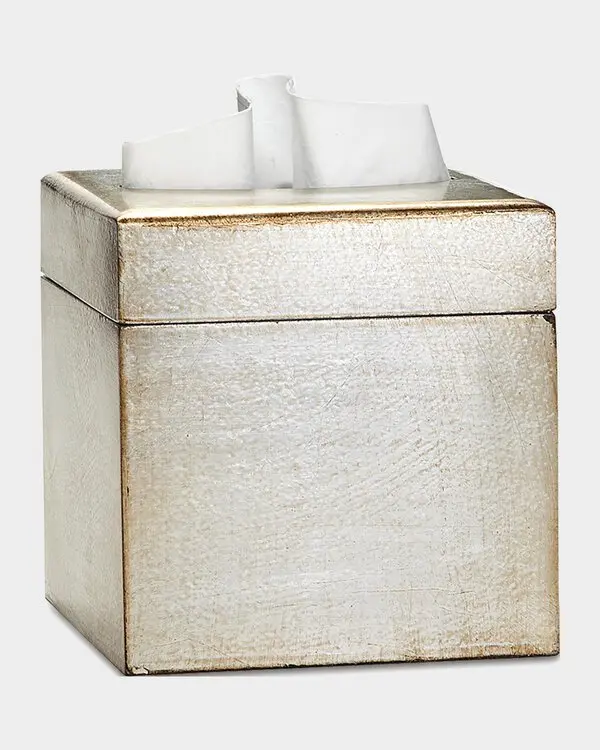 LABRAZEL Classico Tissue Box Cover - Silver