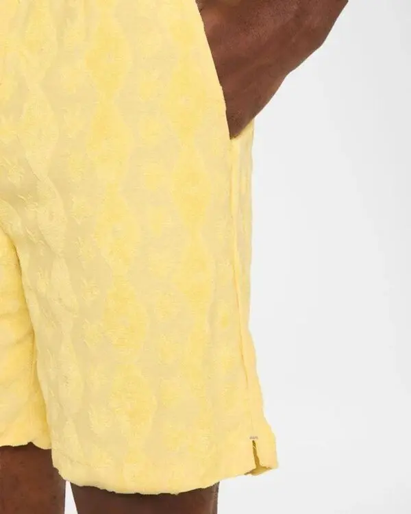 Scotch & Soda Apos;s Terry Jacquard Drawstring Shorts