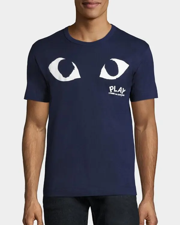 Comme Des Garçons Graphic Short-sleeve Cotton T-shirt