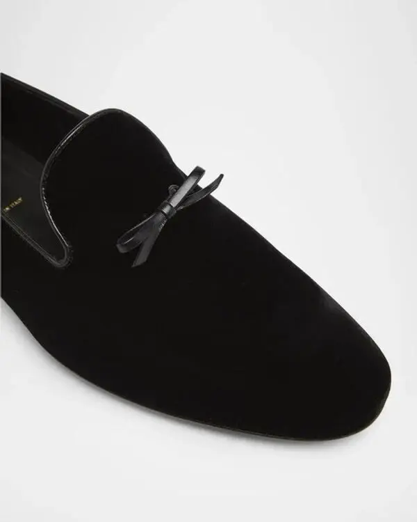 TOM FORD BOUTIQUE Apos;s Scott Velvet Loafer Slippers