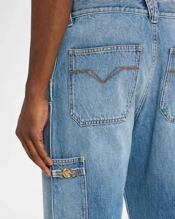 Versace Apos;s Straight-leg Carpenter Jeans